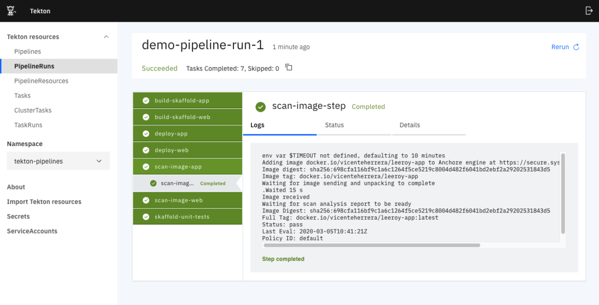 Securing Tekton Pipelines In Openshift With Sysdig Sysdig