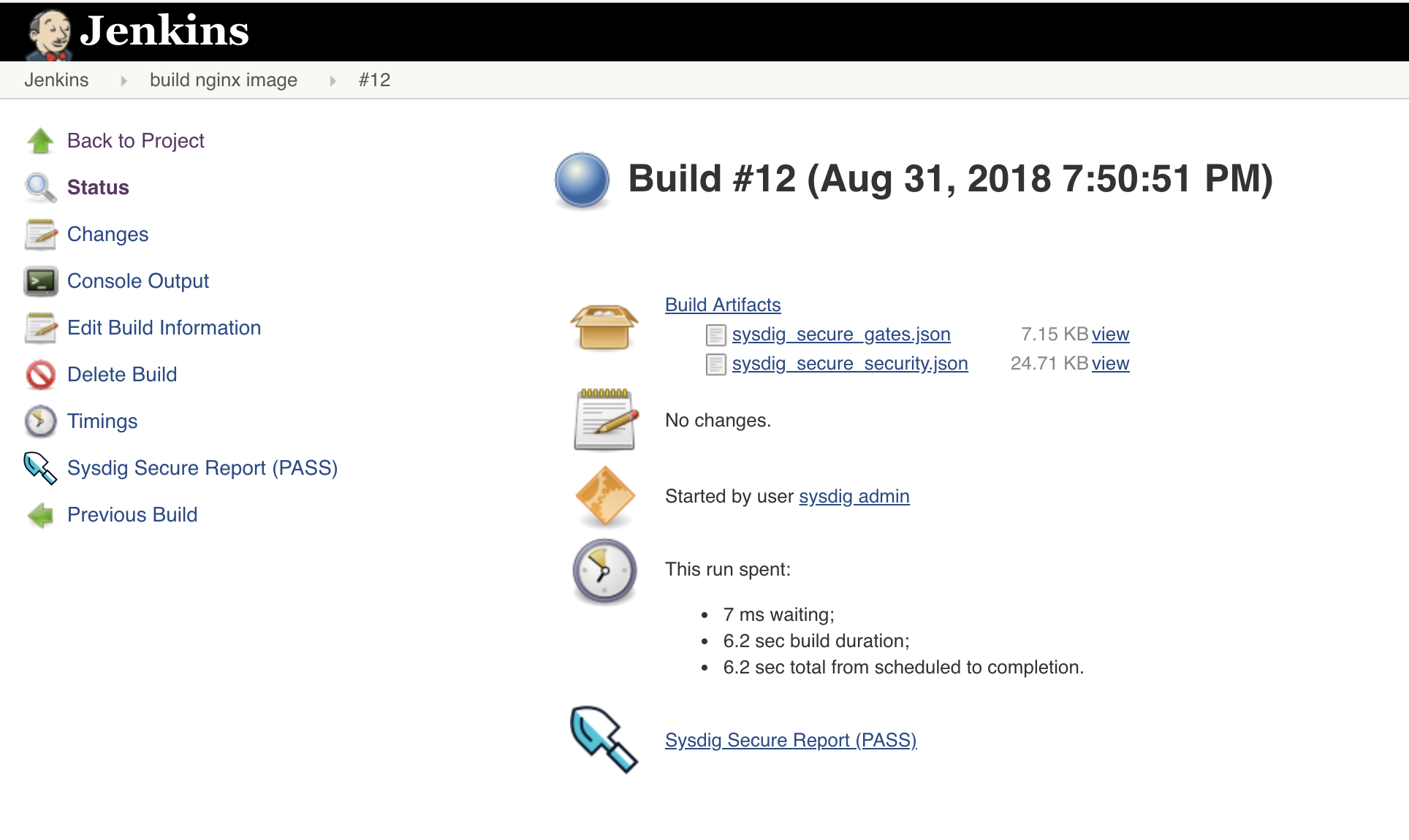 Docker Scanning, Jenkins CI/CD | Sysdig Secure Plugin Docker Scanning, Jenkins CI/CD | Sysdig Secure Plugin