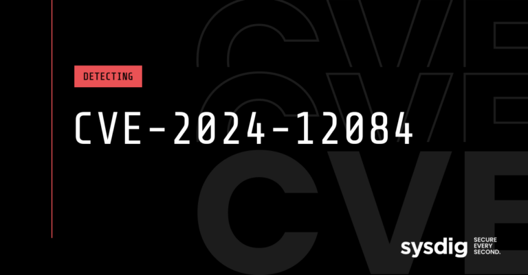 Detecting And Mitigating Cve 2024 12084 Rsync Remote Code Execution Sysdig