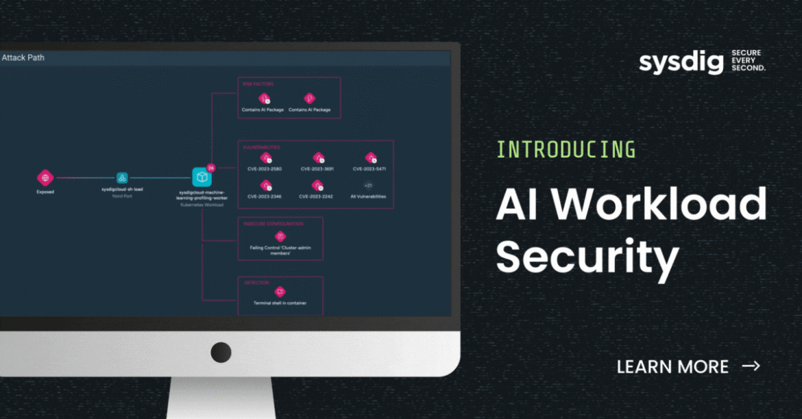 Accelerating AI Adoption: AI Workload Security for CNAPP | Sysdig Accelerating AI Adoption: AI Workload Security for CNAPP | Sysdig