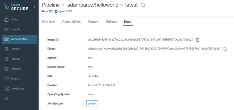End To End Vulnerability Scanning With Sysdig Secure Sysdig