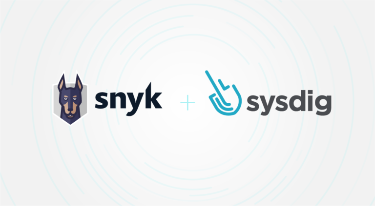 Sysdig and Snyk Announce Partnership to Enable End-to-End Container ... Sysdig and Snyk Announce Partnership to Enable End-to-End Container ...